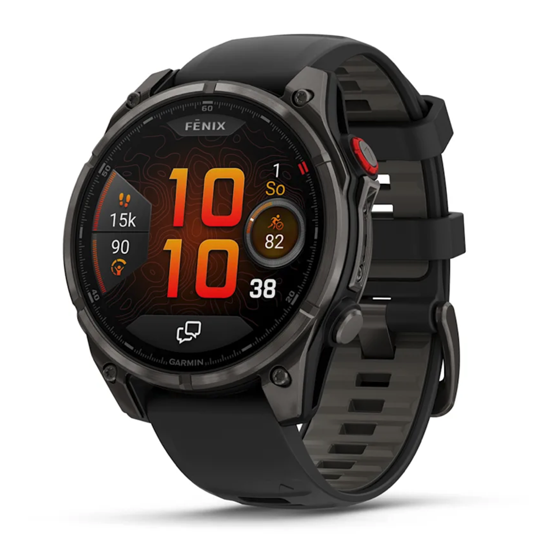 GARMIN FENIX 8 PRO 47mm AMOLED Sapphire Carbon Gray DLC Titanium ...